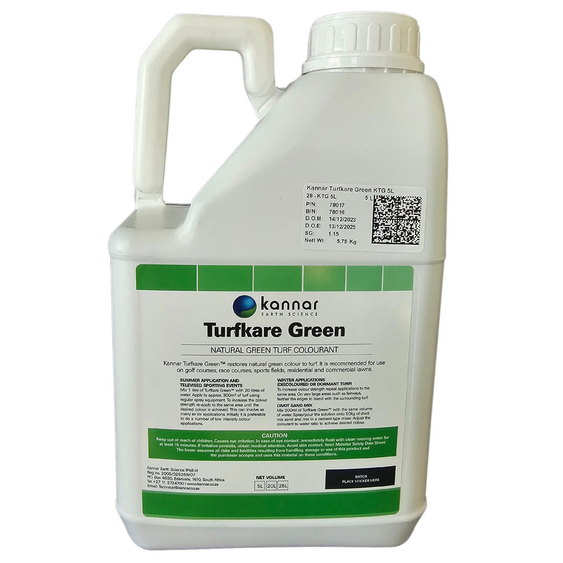 Kannar - Turfkare Green – Belinda Boer